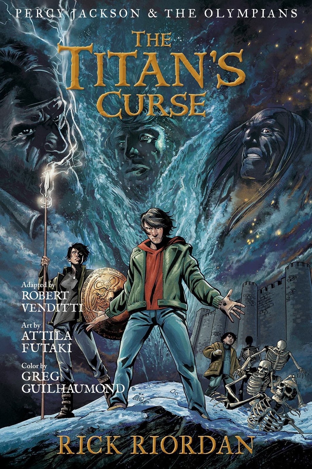 Riordan Reveals Cover For New Percy Jackson Graphic Novel — The Beat