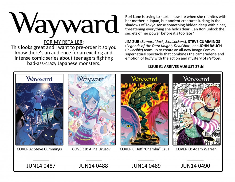 Interview: Jim Zub Discusses His “Wayward” Path