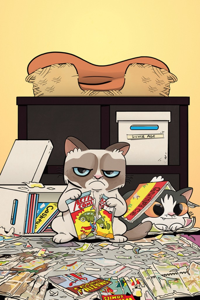 Grumpy Cat is coming to NYCC and here are ALL the #1 covers