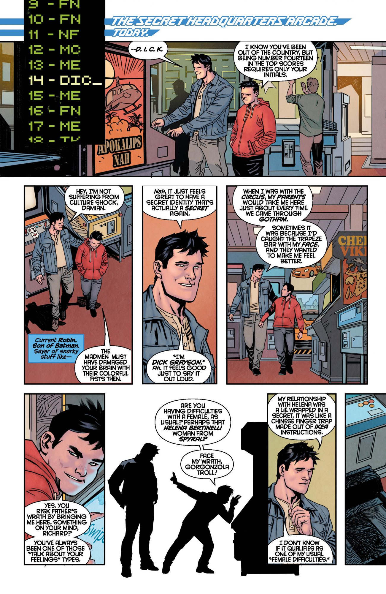 DC Reborn Review: NIGHTWING: REBIRTH #1 is a lively return to the blue ...
