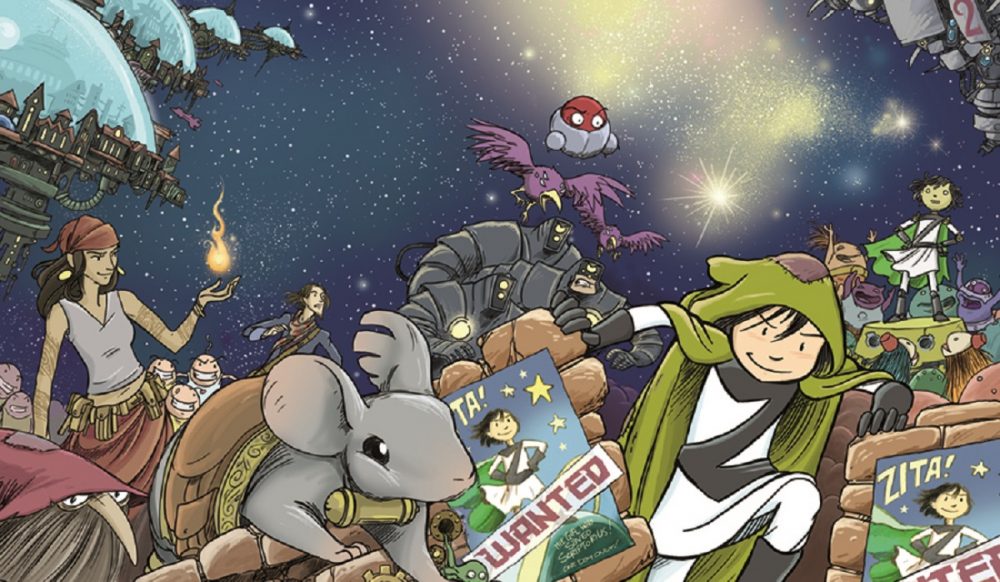 Ben Hatke's ZITA THE SPACEGIRL series picked up by Fox Animation