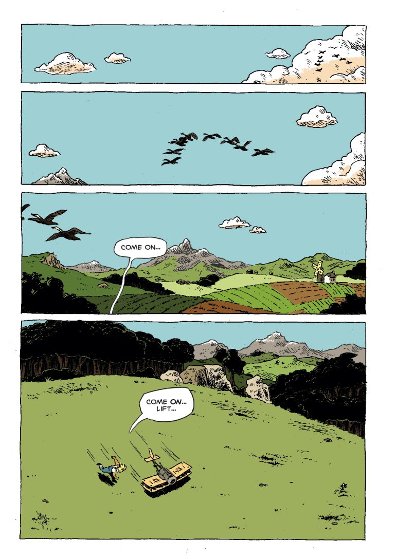 Exclusive: Abadzis and Dye Reveal 'Pigs Might Fly' from First Second