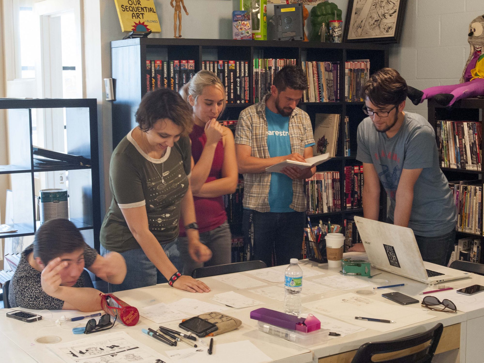 San Diego’s Little Fish Comic Studio Is Educating A New Generation of ...