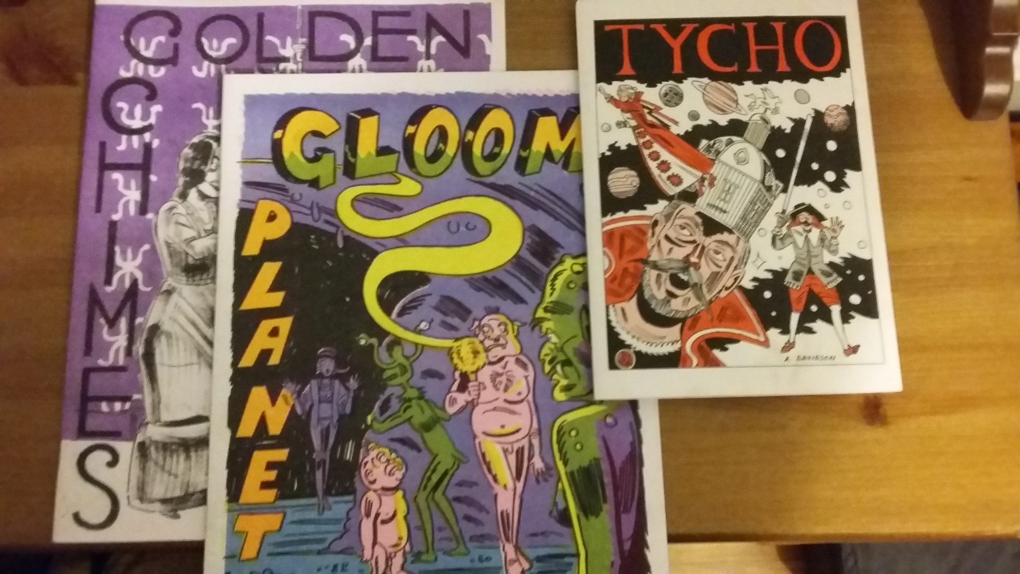 ThreeCAF Part 5: Three Comics from Anya Davidson