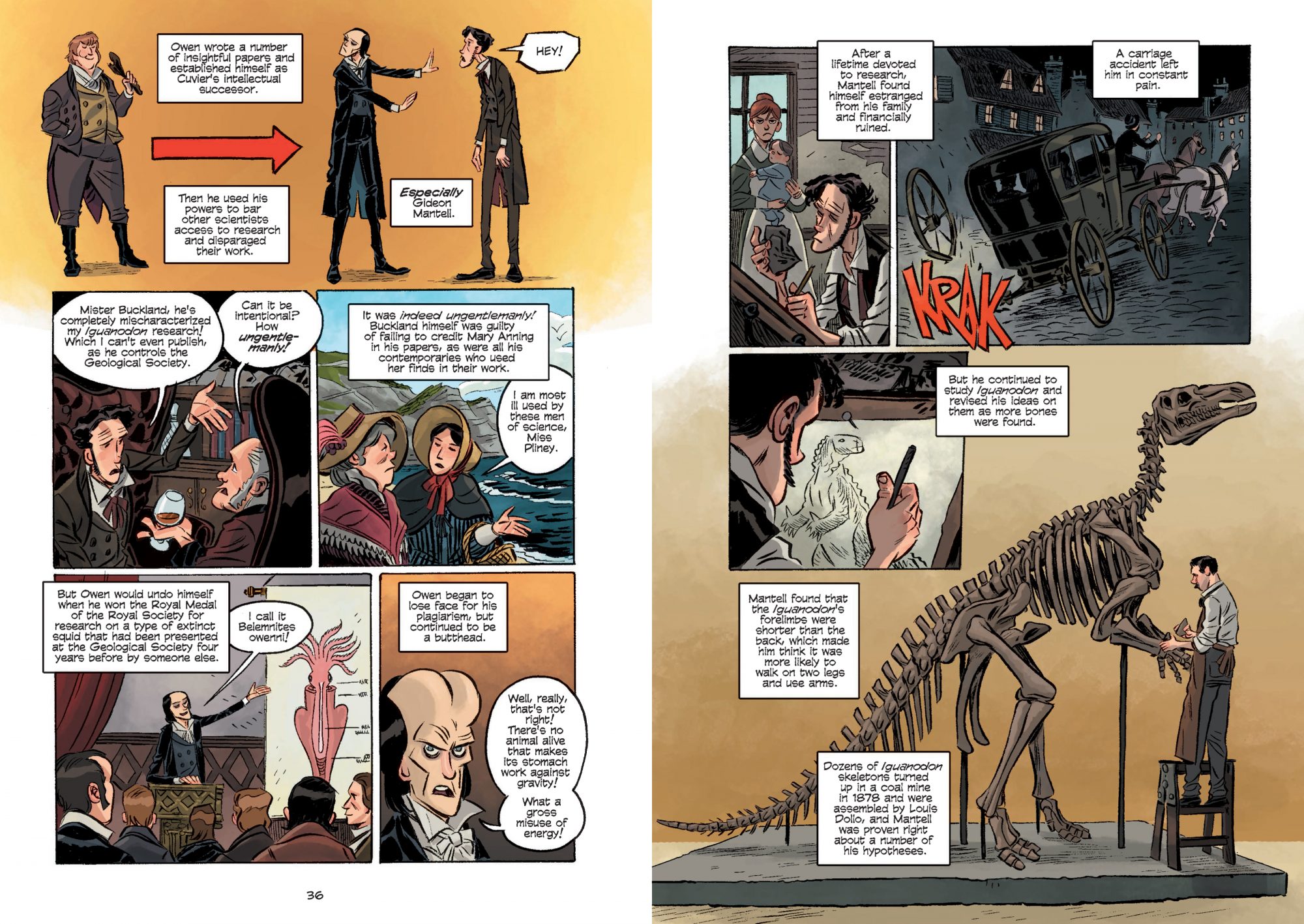 Eisner Watch 2017: SCIENCE COMICS: DINOSAURS is about how both animals ...