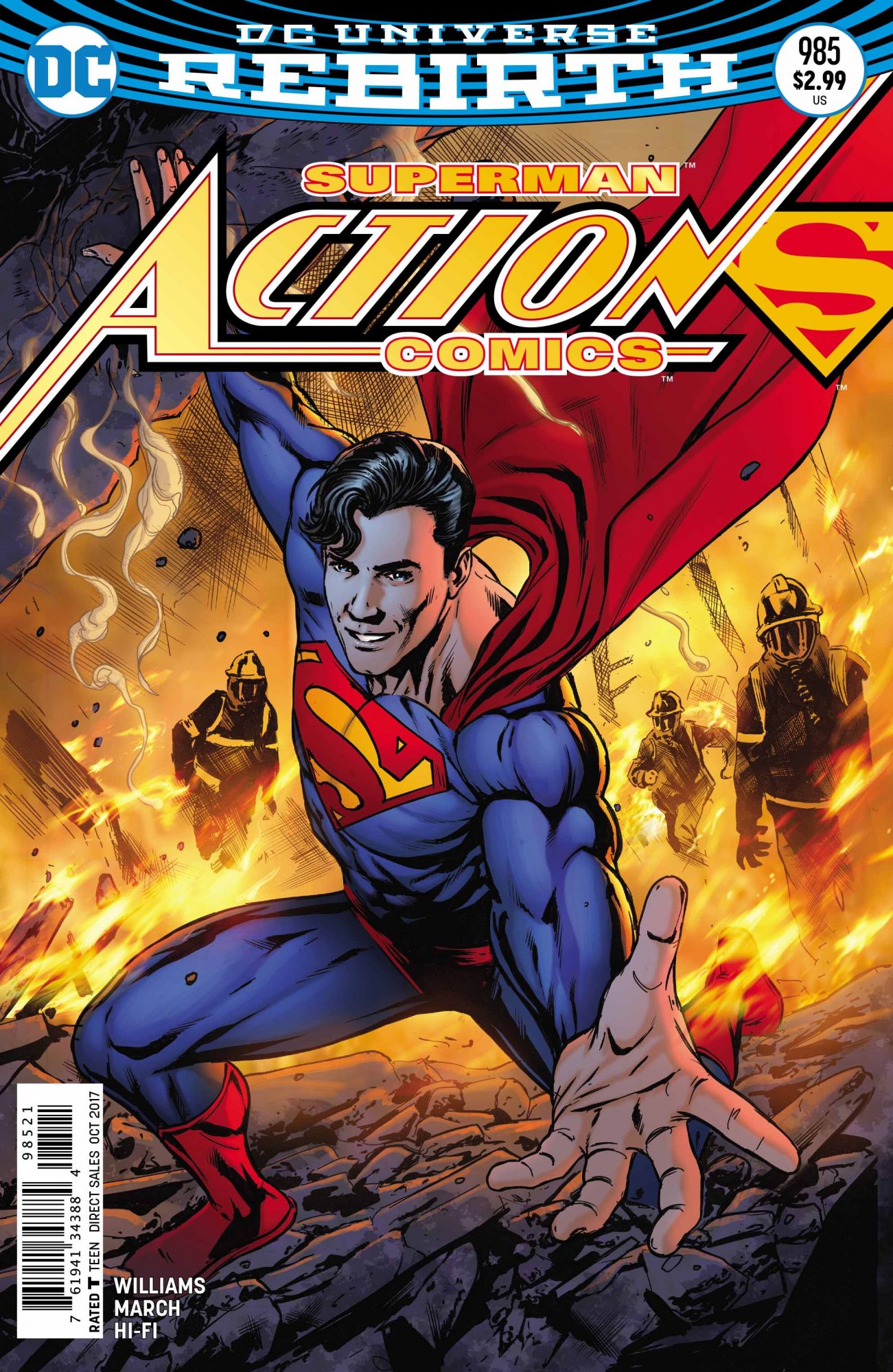 EXCLUSIVE PREVIEW: in ACTION COMICS #985, mutant wolves and sunken subs ...