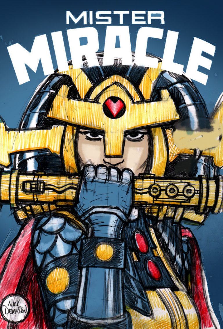 EXCLUSIVE: Nick Derington's MISTER MIRACLE #4 cover will make you ...