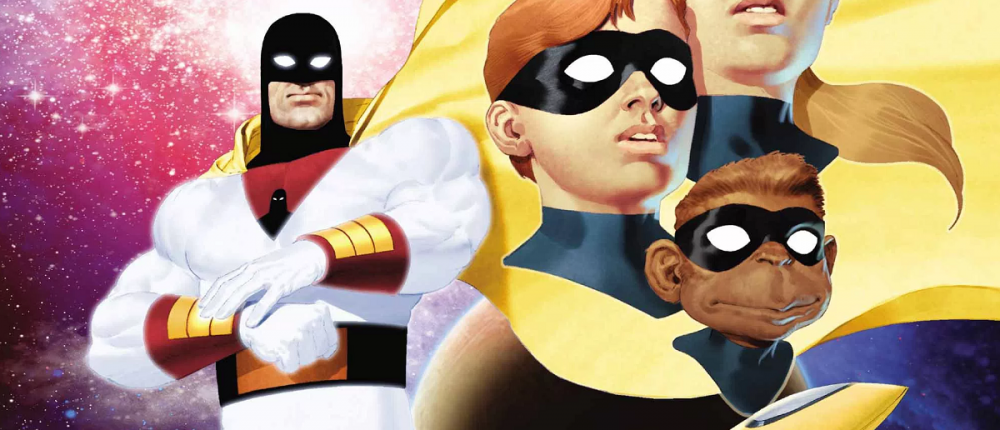 EXCLUSIVE PREVIEW: the Space Ghost returns in FUTURE QUEST PRESENTS #1