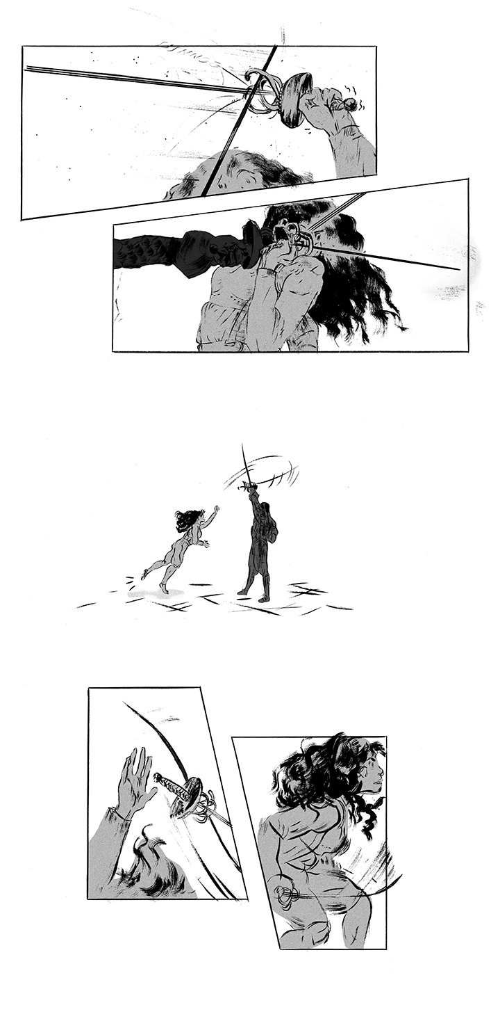 A year of free comics - K.L. Rick's Fencing With Uncertainty in Arm's ...