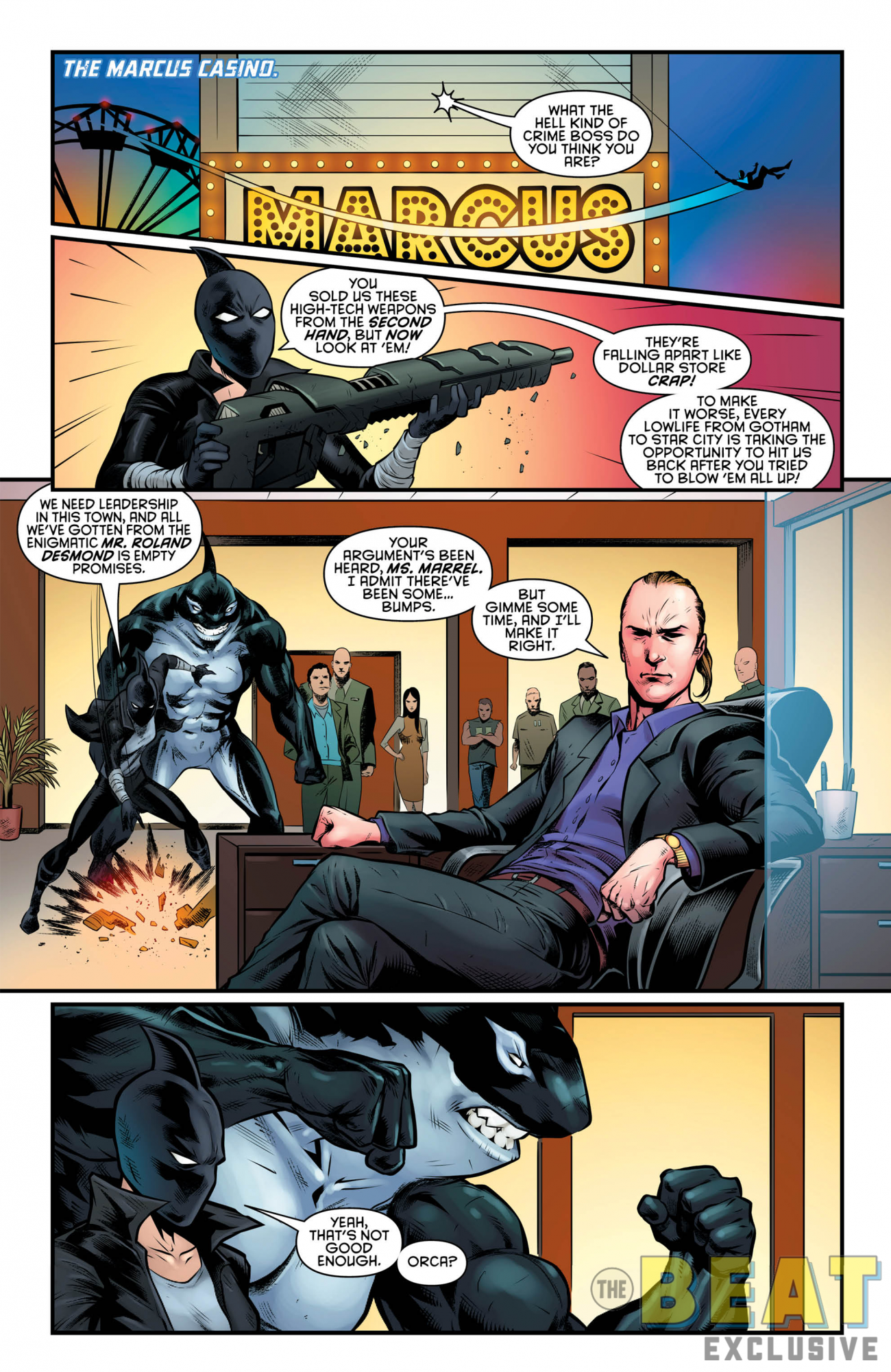 EXCLUSIVE PREVIEW: Raptor bursts back into Dick's life with NIGHTWING #30