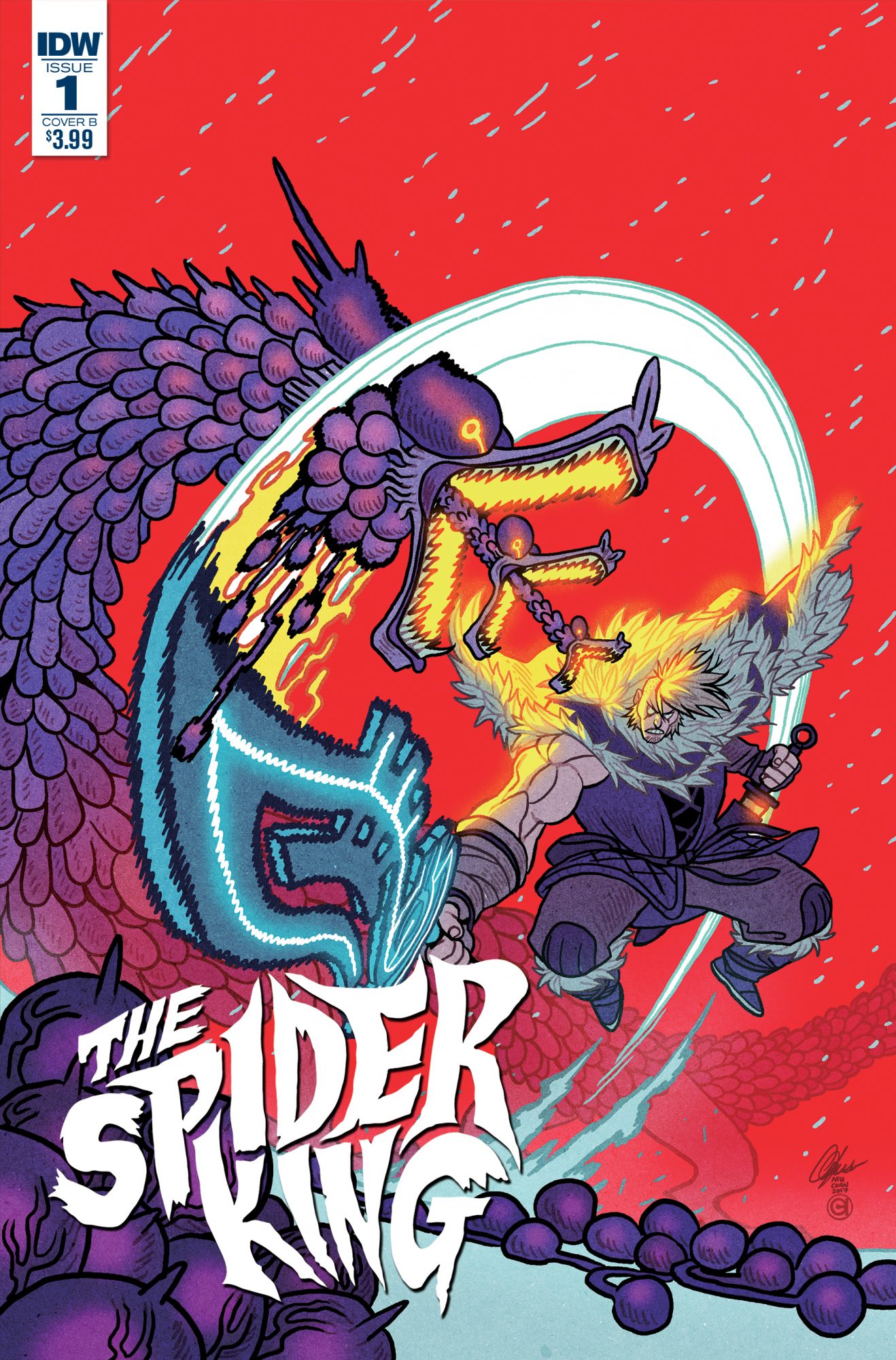 EXCLUSIVE: It's Vikings Vs. Aliens in IDW's The Spider King #1