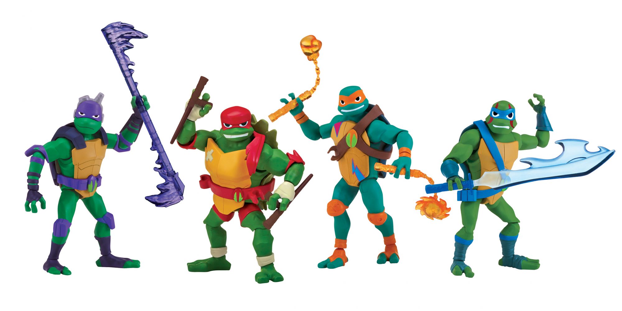 Toy Fair 2018: Cowabunga! Rise of the TMNT Figures Debut from Playmates ...
