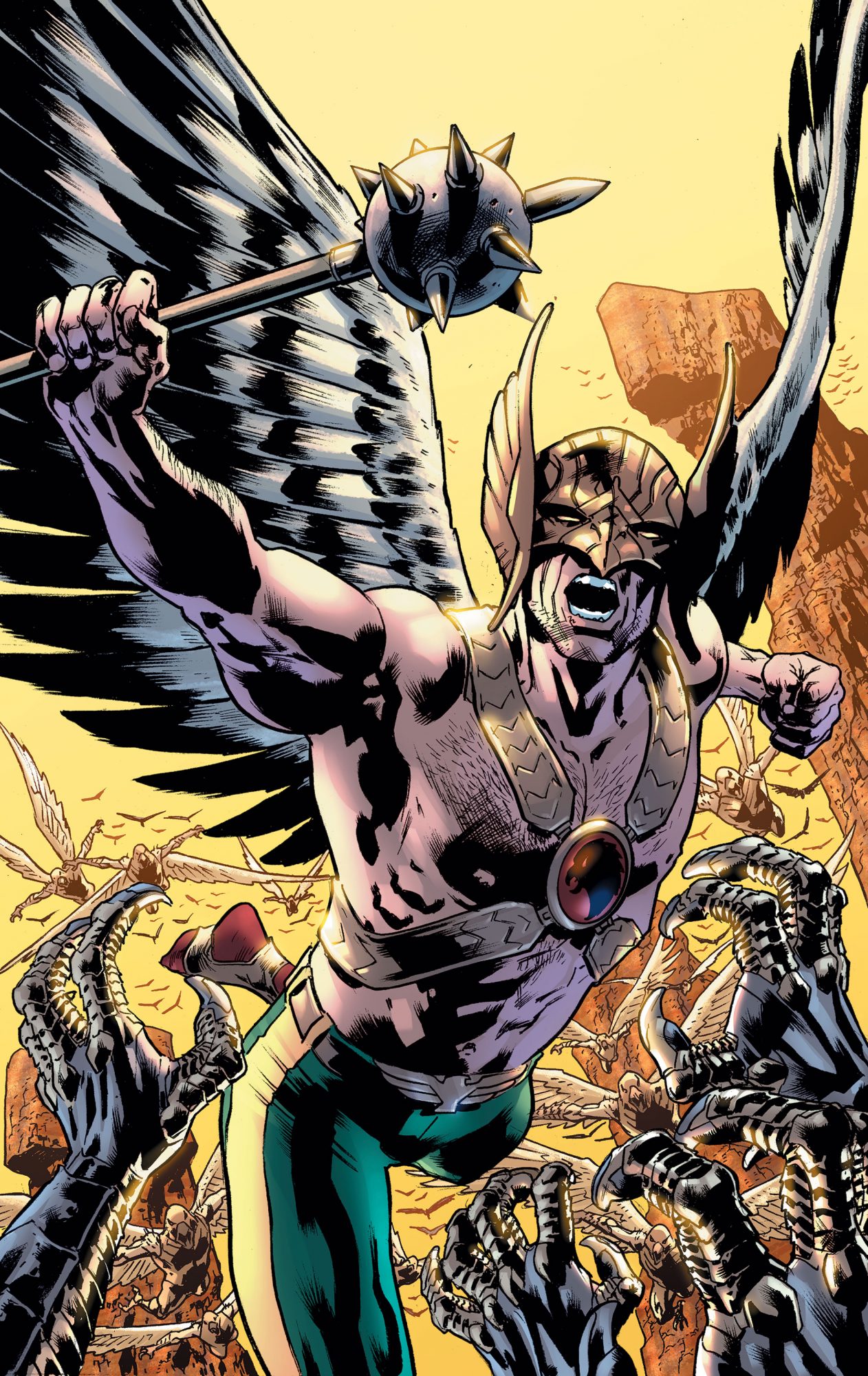 Hawkman's Post-Metal Title Announced with Vendetti and Hitch