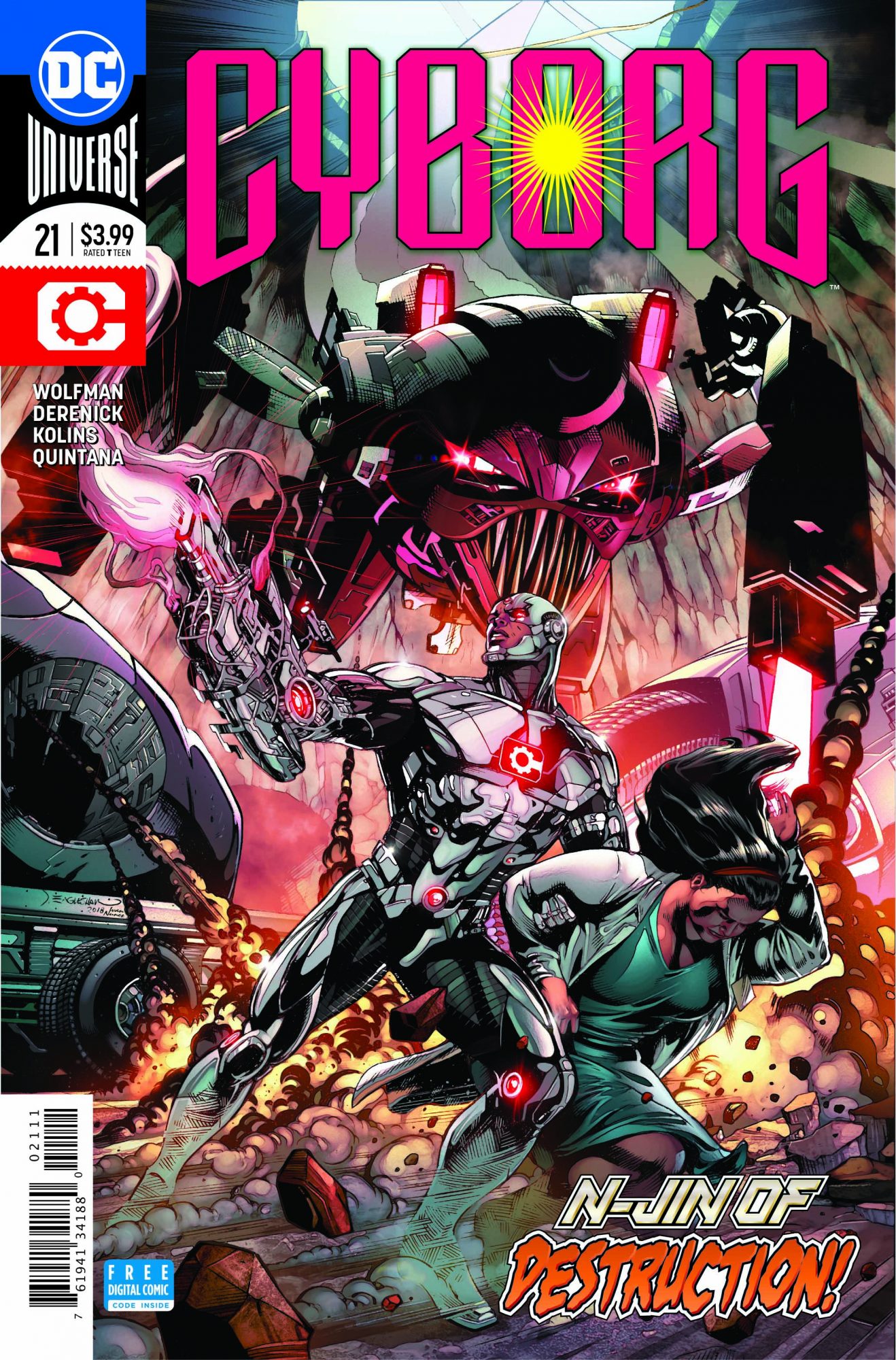 DC ROUND-UP: CYBORG's co-creator returns to try and right the ship