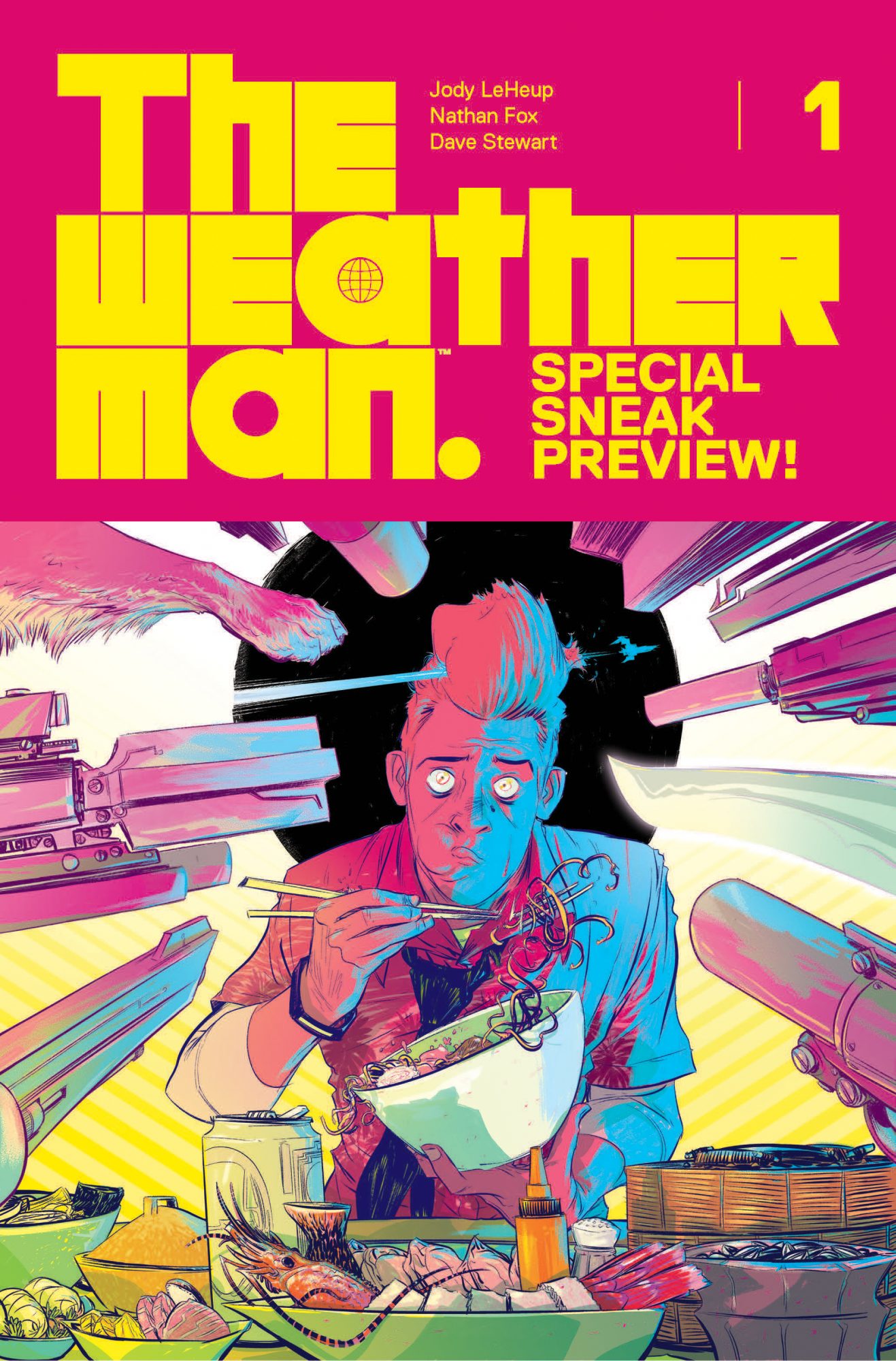 Exclusive: A peak at Nathan Fox and Marcos Martin's covers for Weatherman 3