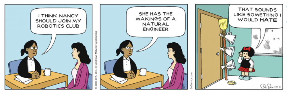 Nancy update: the new Aunt Fritzi has finally been stealth revealed