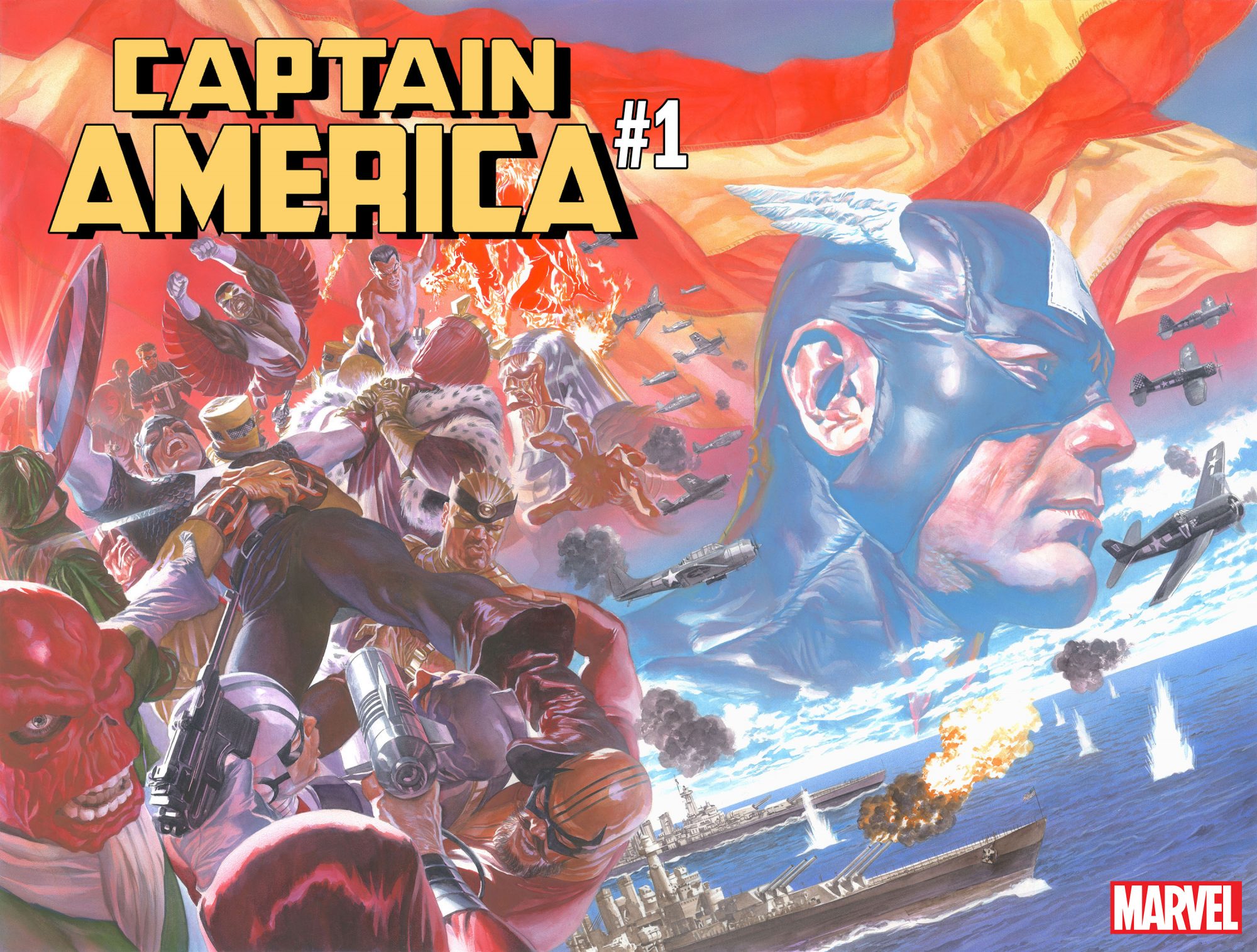 The Marvel Rundown: A Fresh Start for Coates and Yu's CAPTAIN AMERICA ...