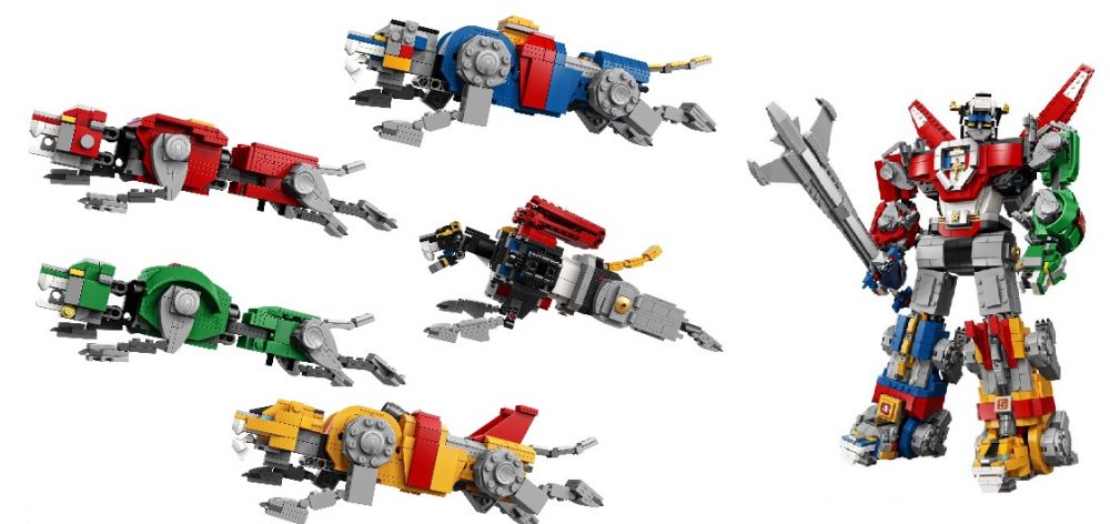 LEGO Voltron Set Available Early at SDCC '18
