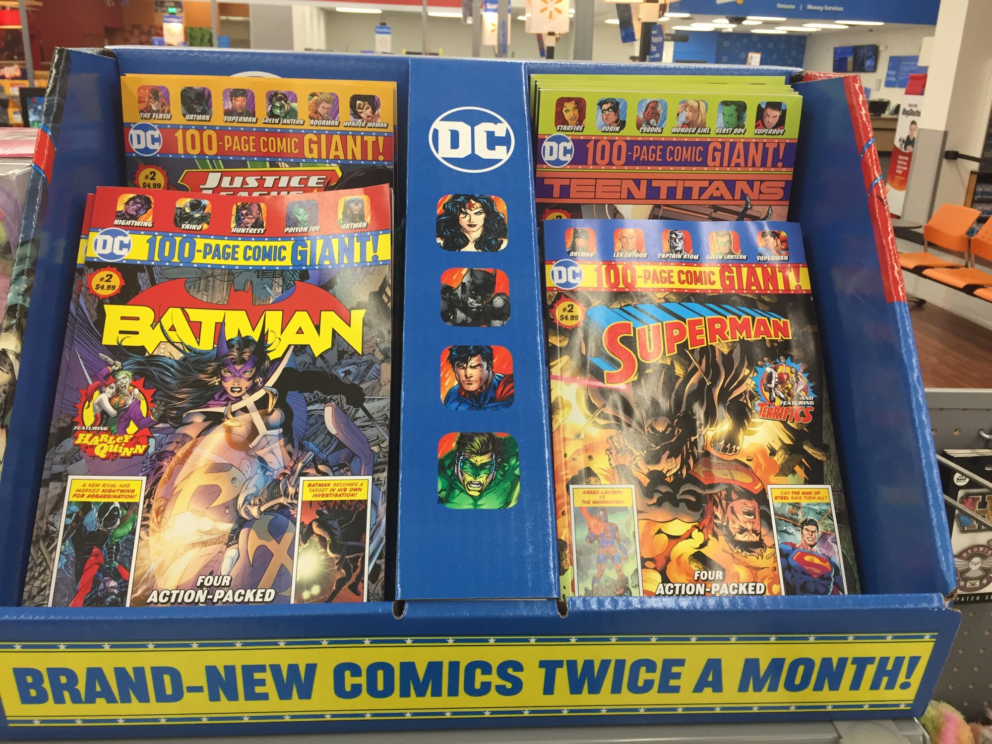 The DC Exclusive Comics At Walmart Get Messier... and Marvel Shows Up