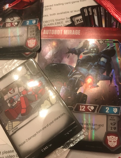 Roll Out! Unboxing the New Transformers Trading Card Game