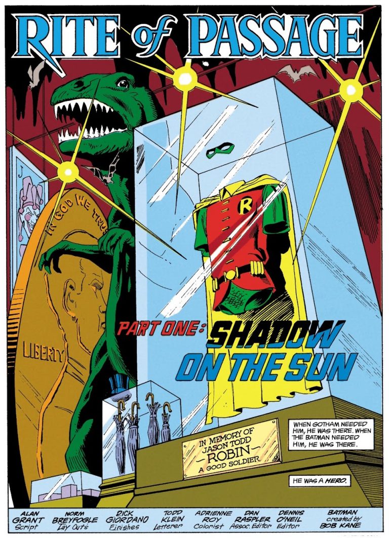 The Lives and Death of Jason Todd: An Oral History of A DEATH IN THE ...