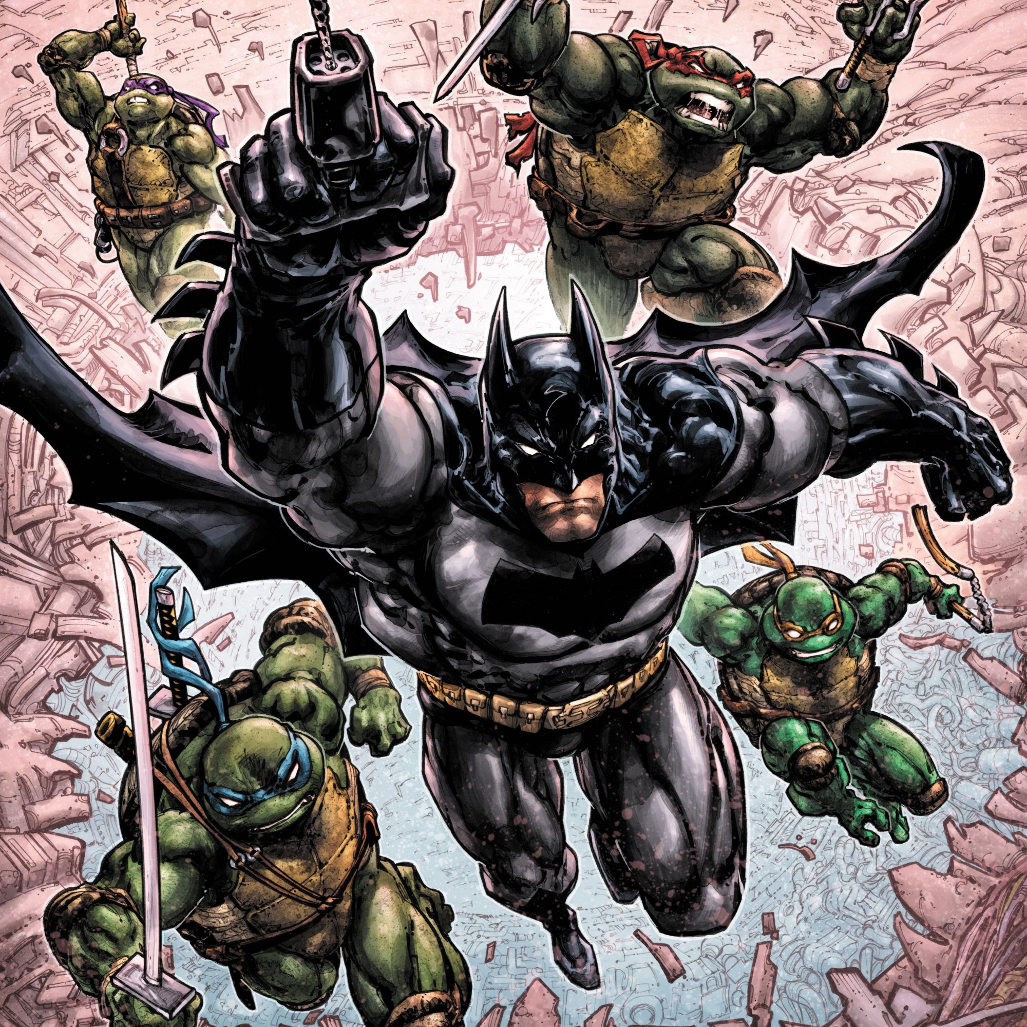 The Dark Knight and the TMNT to reunite one last time in BATMAN/TEENAGE ...