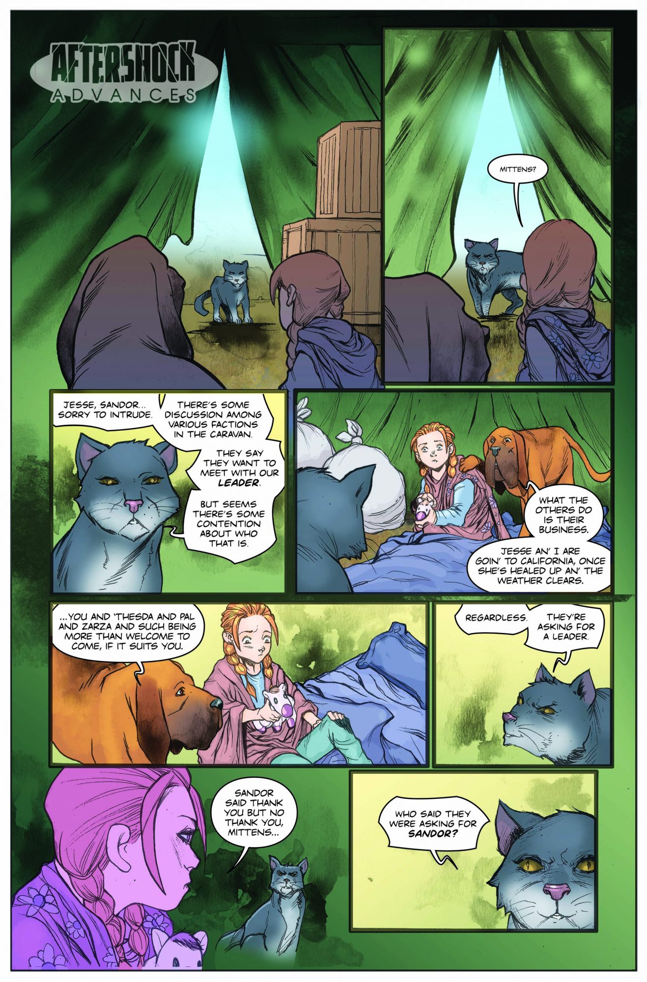 EXCLUSIVE PREVIEW: In ANIMOSITY #19, the walled city has fallen