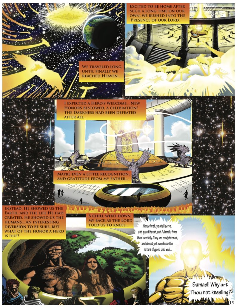 INDIE VIEW: 'The Falling Star' is a real Satanic Bible via Jack Kirby