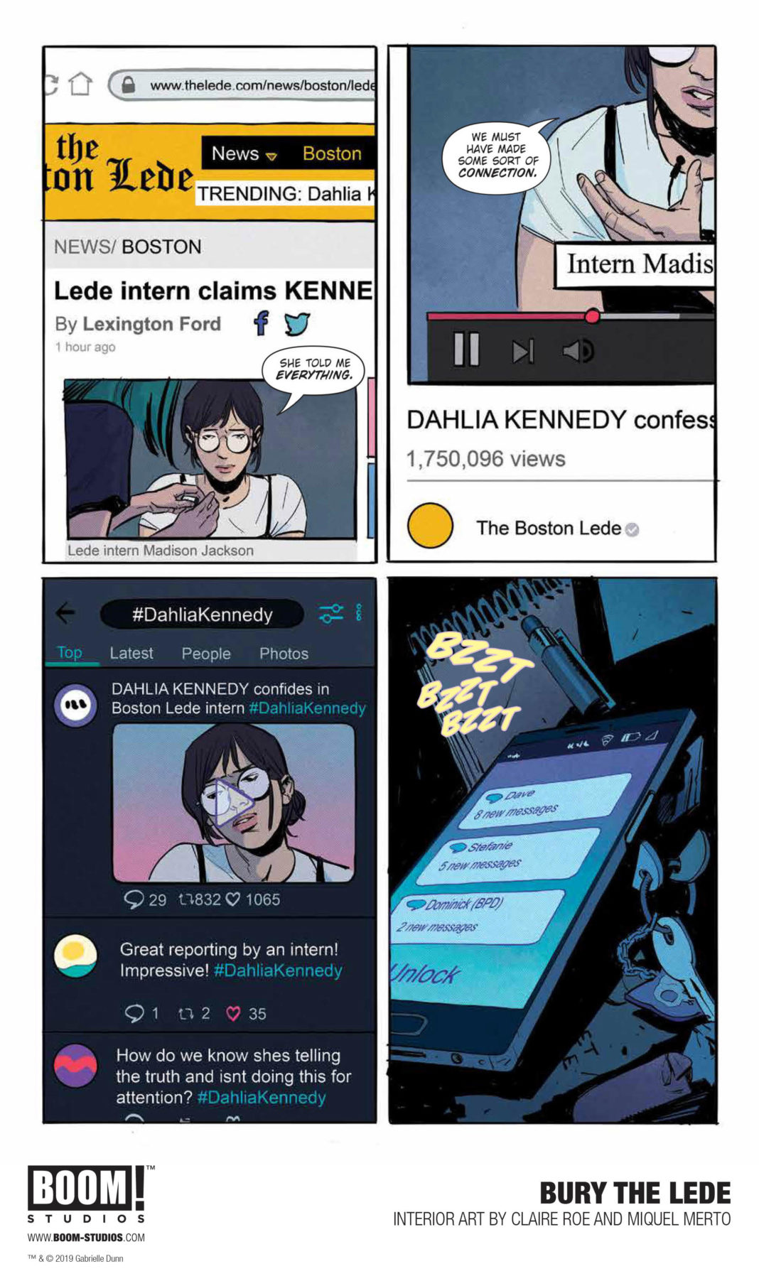 EXCLUSIVE PREVIEW: A young reporter gets the scoop of her life in BURY ...