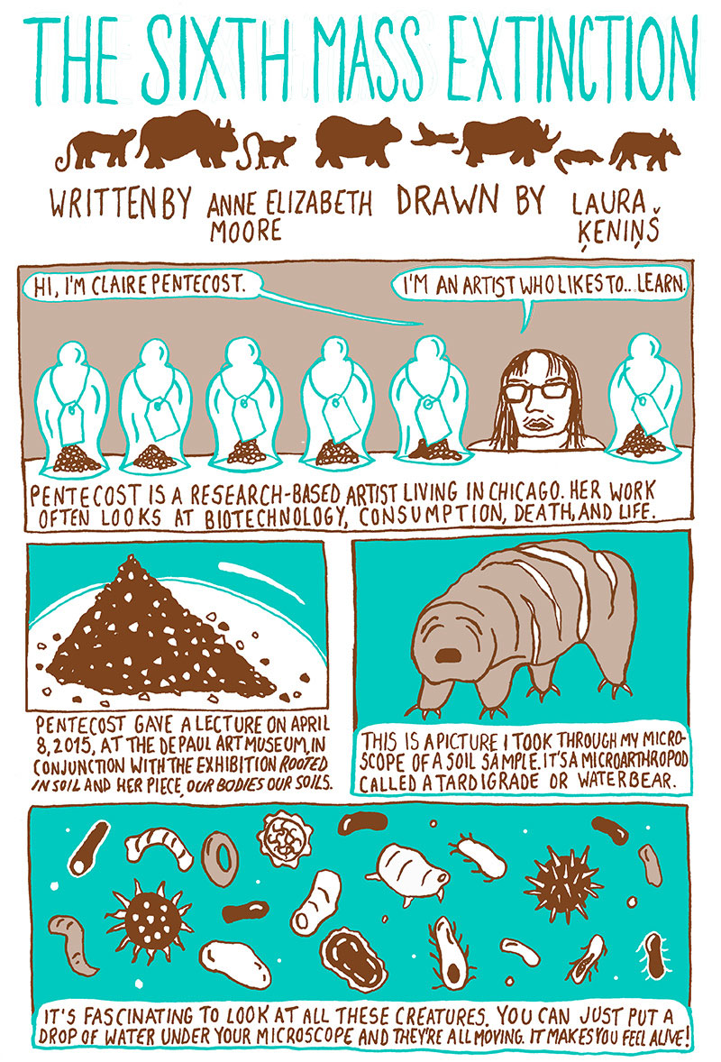 A Year of Free Comics: Laura Ķeniņš on The Sixth Mass Extinction