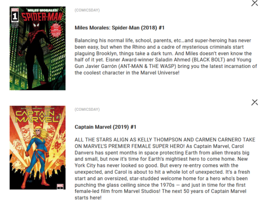 Free Marvel Comics! Happy National Comic Book Day!