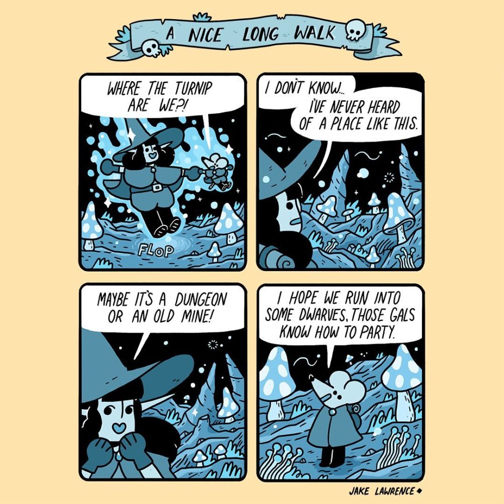A Year of Free Comics: Adventuring and making friends in A NICE LONG WALK