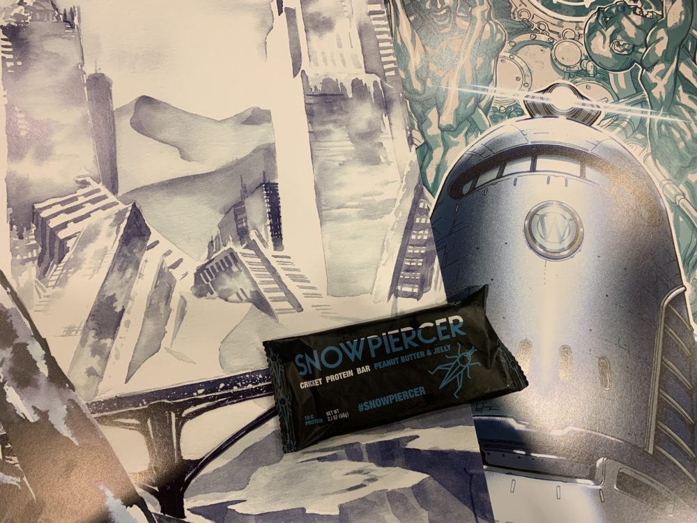 NYCC '19: Grab a cricket protein bar at the SNOWPIERCER pop-up experience
