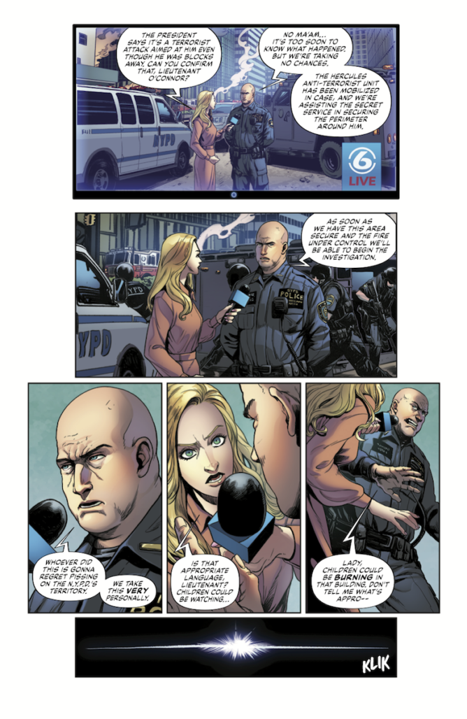 EXCLUSIVE PREVIEW: Take an extended look at THE VISITOR #1 & begin to ...