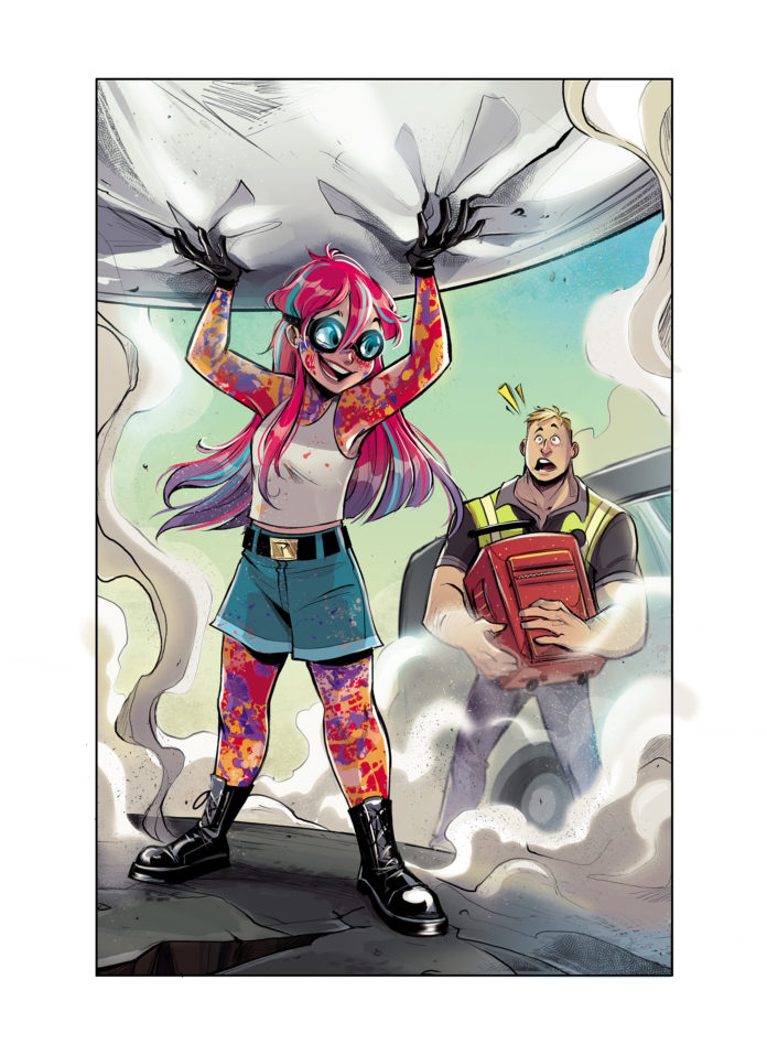 Check out two new covers for DC middle grade books