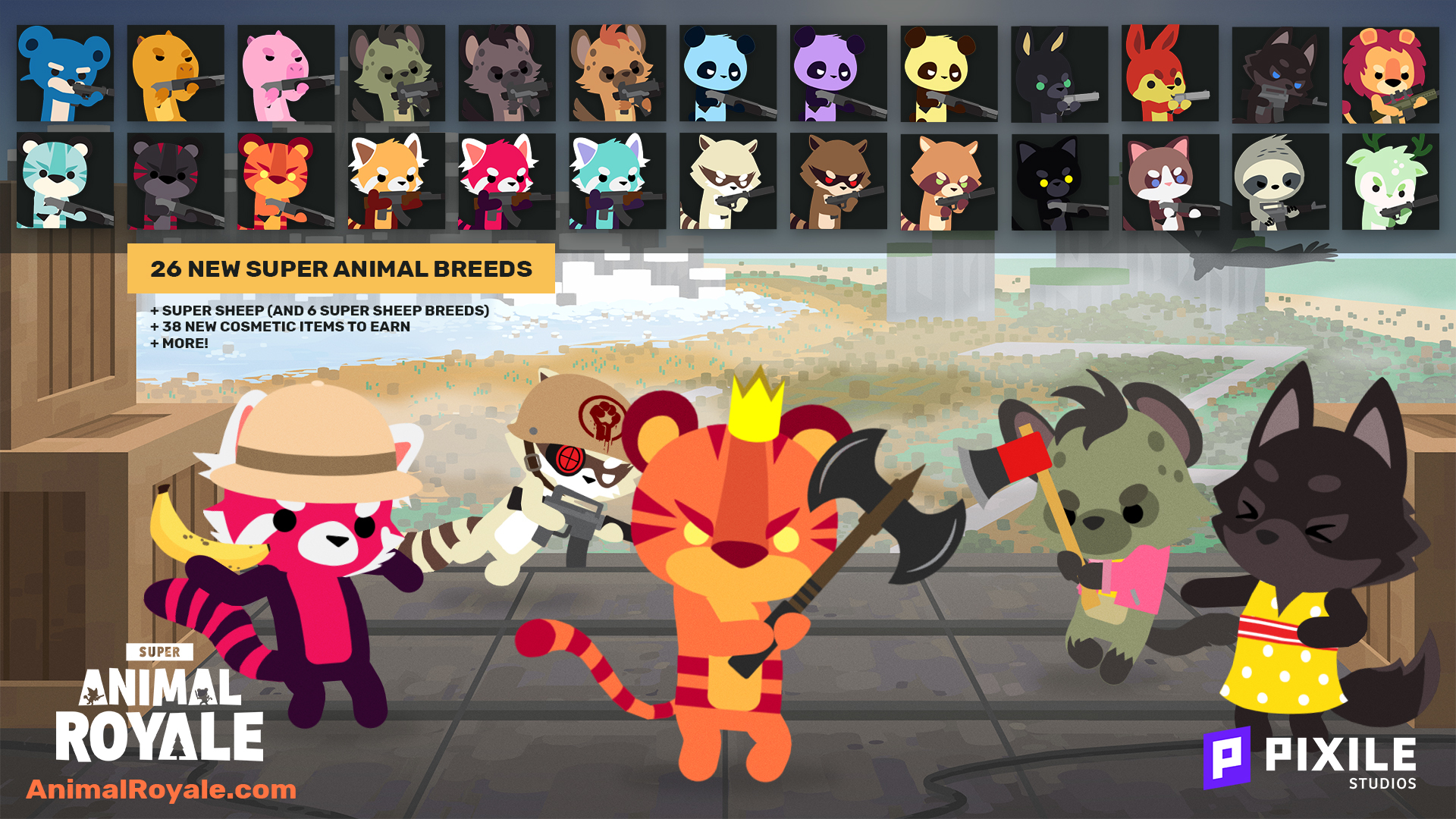 REVIEW: There are many games like SUPER ANIMAL ROYALE, but this one is CUTE