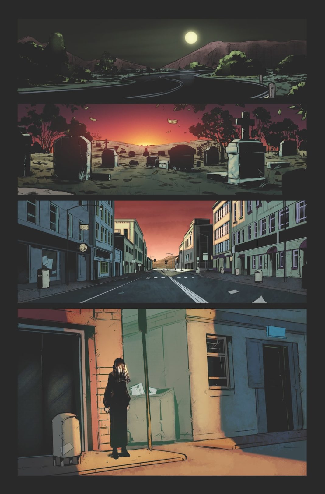 DEAD DAY #1 to start a different sort of zombie story in April