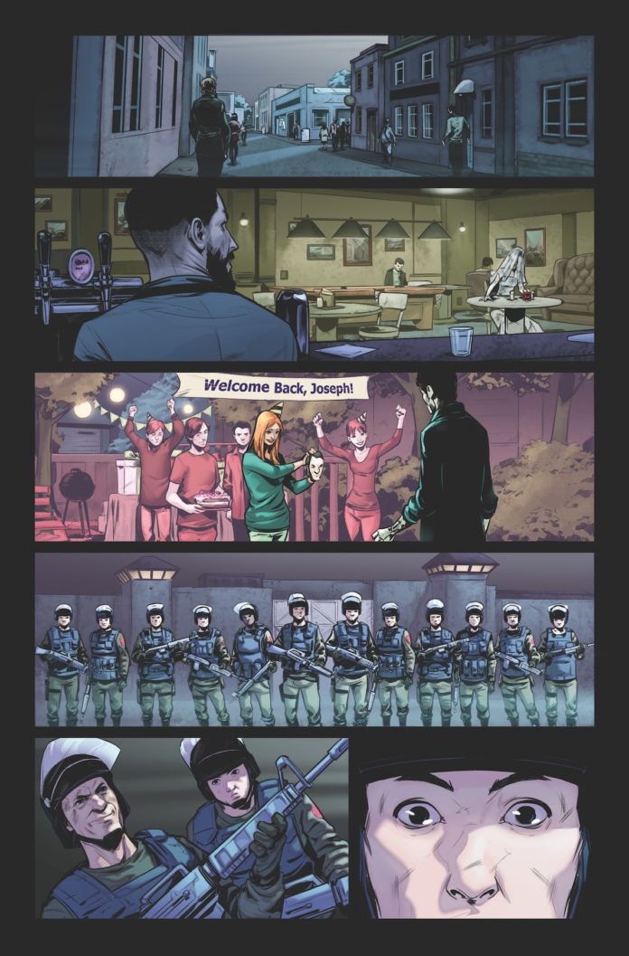 DEAD DAY #1 to start a different sort of zombie story in April