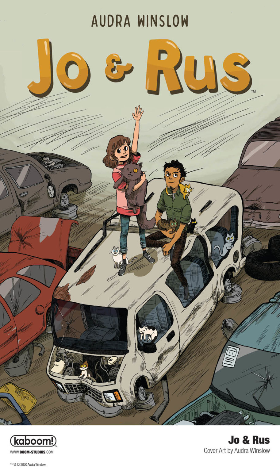 EXCLUSIVE: Audra Winslow's debut middle grade graphic novel JO & RUS ...