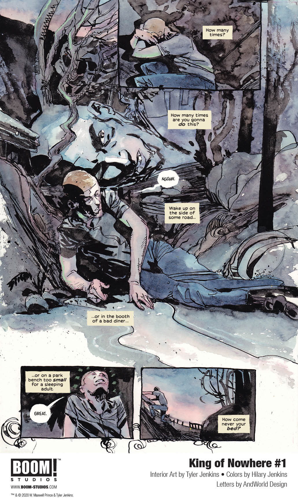 INTERVIEW: W. Maxwell Prince on his new BOOM! series KING OF NOWHERE