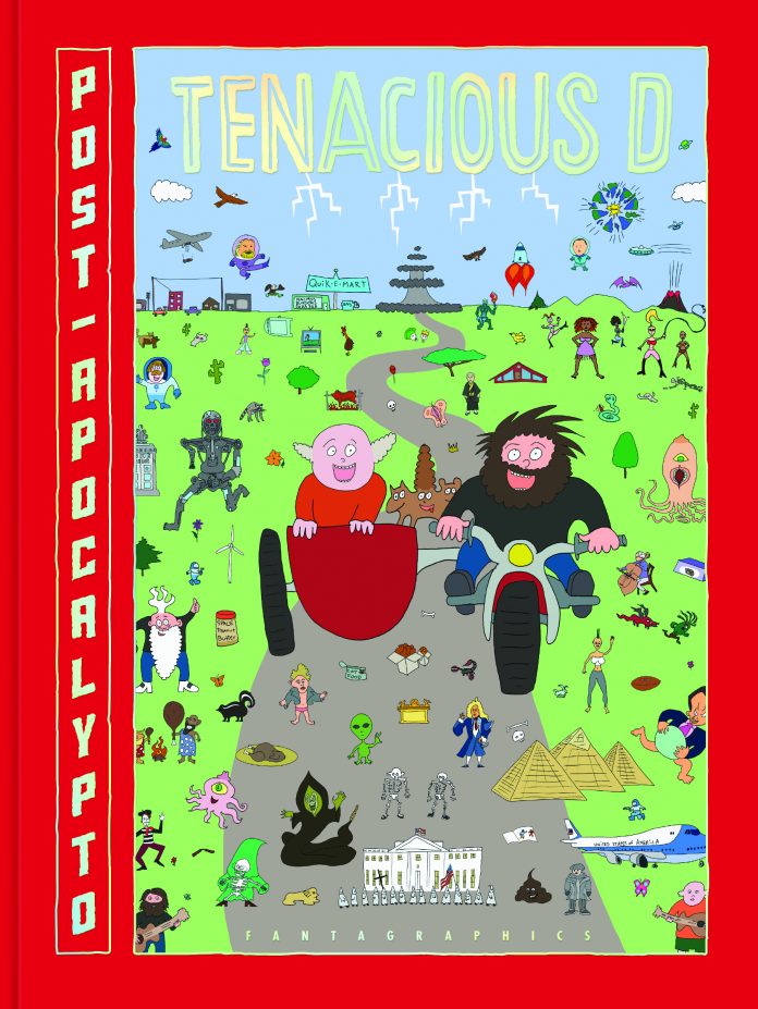 Cover Reveal: Tenacious D's POST-APOCALYPTO - The Beat