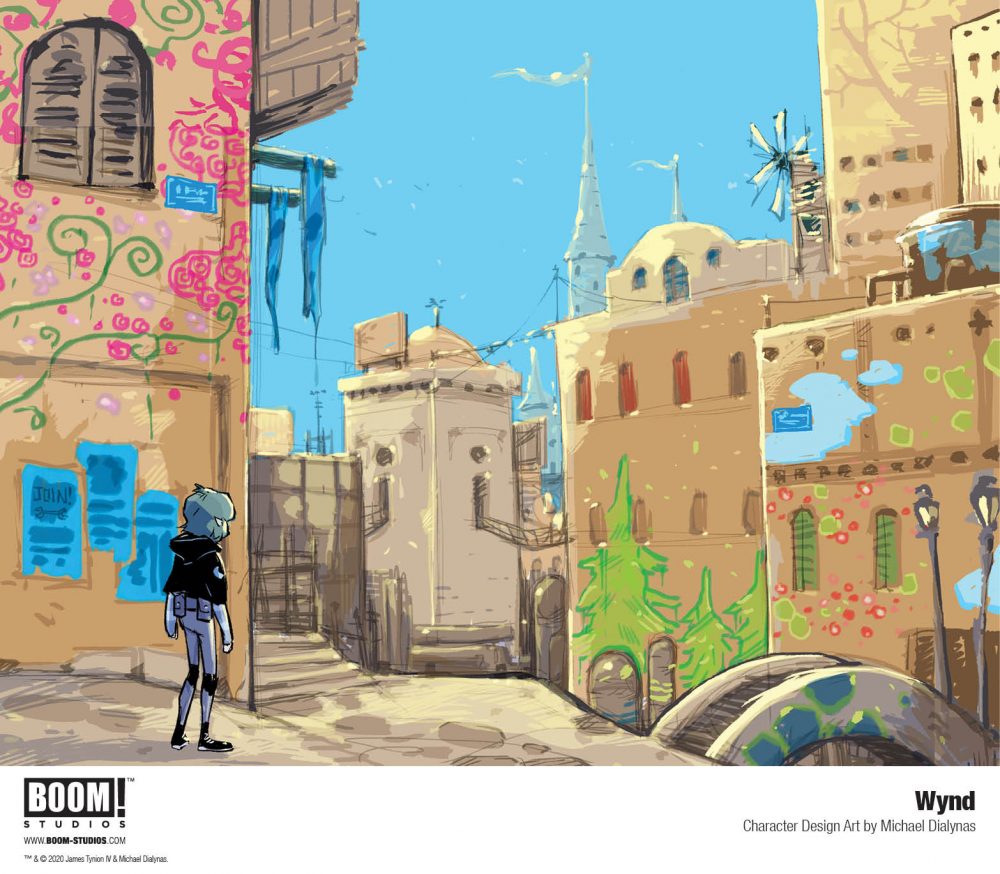 EXCLUSIVE: BOOM! reveals WYND character designs and art from Michael ...
