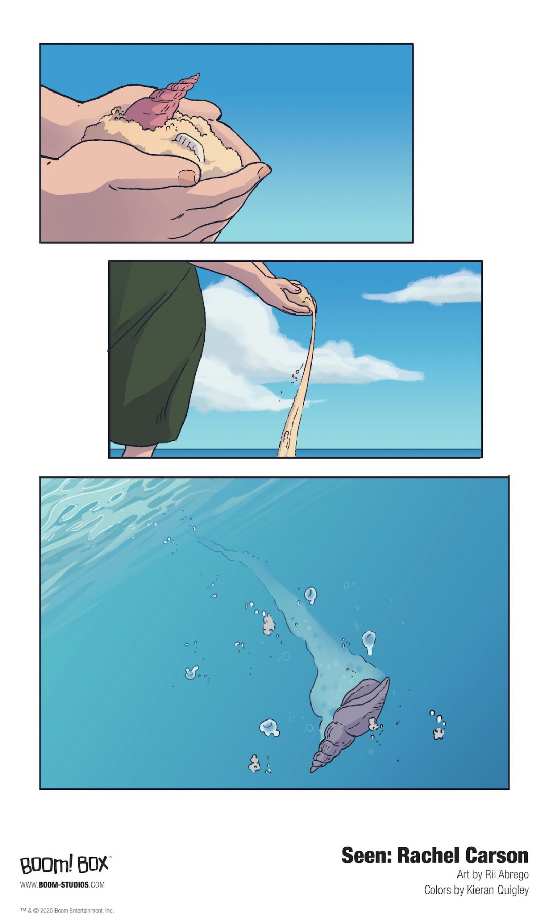 Exclusive: BOOM! spotlights Rachel Carson in next SEEN OGN - The Beat