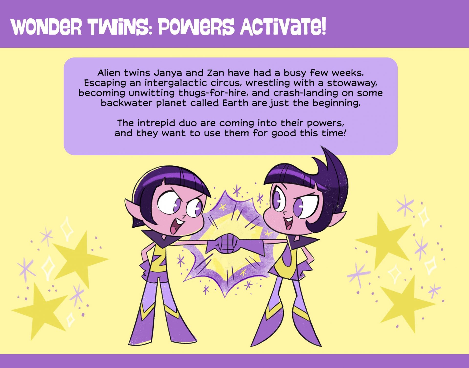 Character designer Kat Hudson shares WONDER TWINS pitch