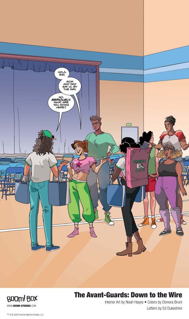 EXCLUSIVE EXCERPT: Queer romance & teamwork in THE AVANT-GAURDS: DOWN ...