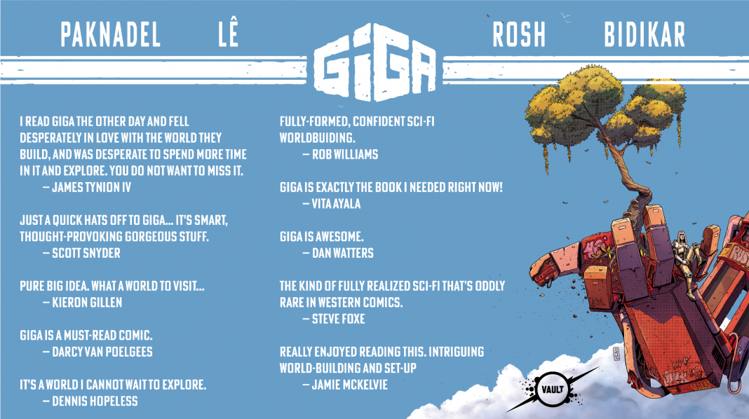 Feast your eyes on gorgeous cover variants for GIGA #1