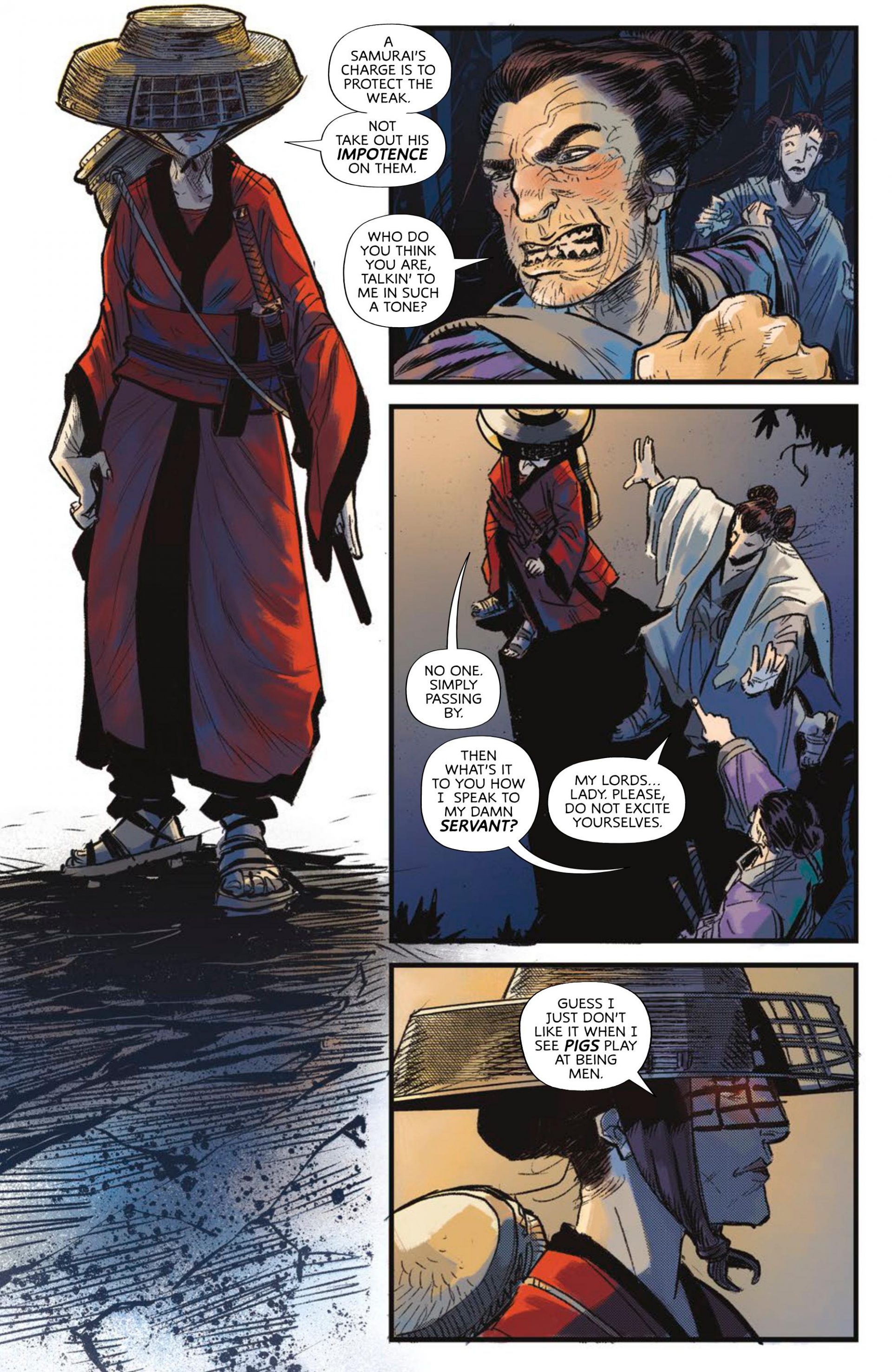 EXCLUSIVE PREVIEW: THE DEVIL'S RED BRIDE #1 is soaked in blood ...