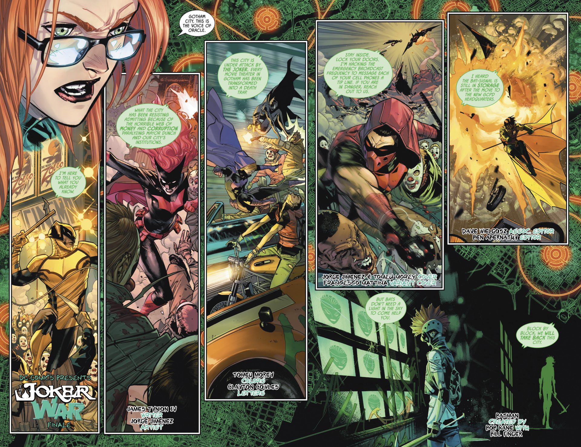 DC ROUND-UP: BATMAN #100 hints at better days for the Bat-Family