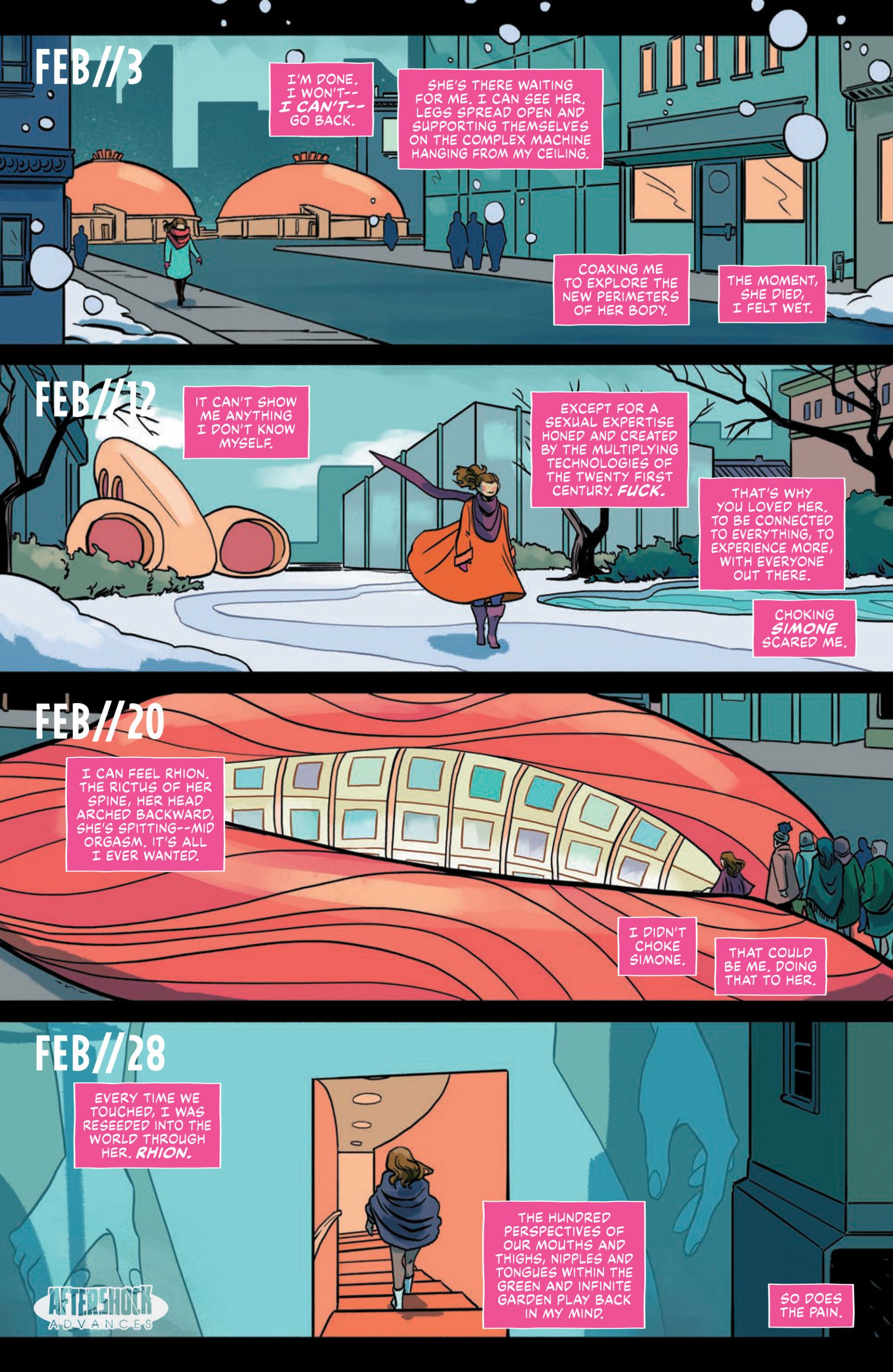 EXCLUSIVE: Lonely Receiver #4 continues the sci-fi breakup comic