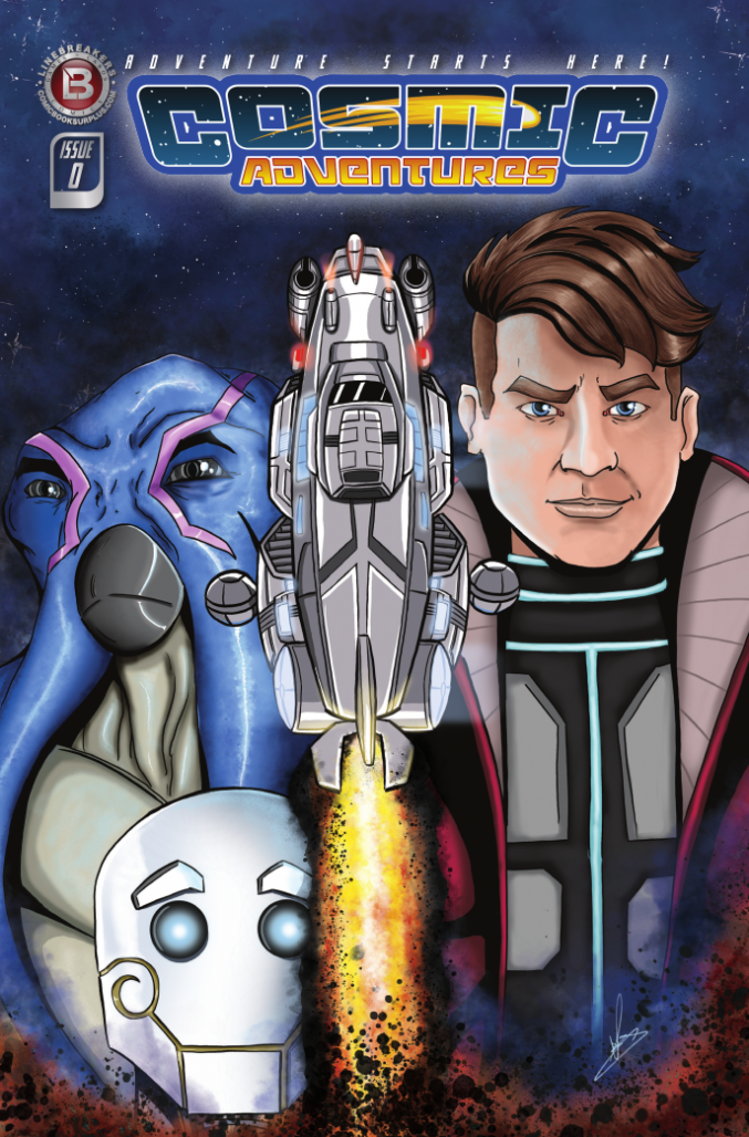 Small Press Spotlight: LINEBREAKERS goes cosmic and SECOND SIGHT ...